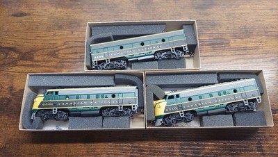 HO Scale Athearn Canadian National F7 A-B-A Set | eBay