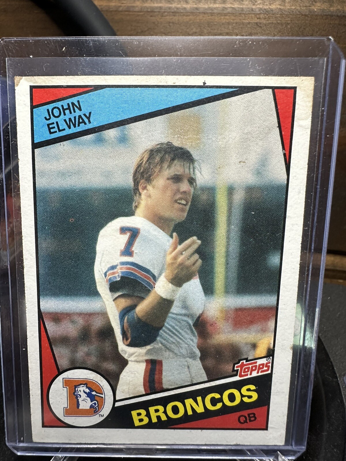 1984 Topps #63 John Elway RC Broncos Rookie Card - EX | eBay