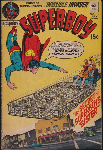 DC Comics SUPERBOY #176 Neal Adams Cover 1971 FN! | eBay