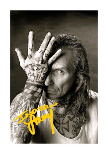 Indian Larry 4 A4 signed mounted photograph picture poster. Choice of ...