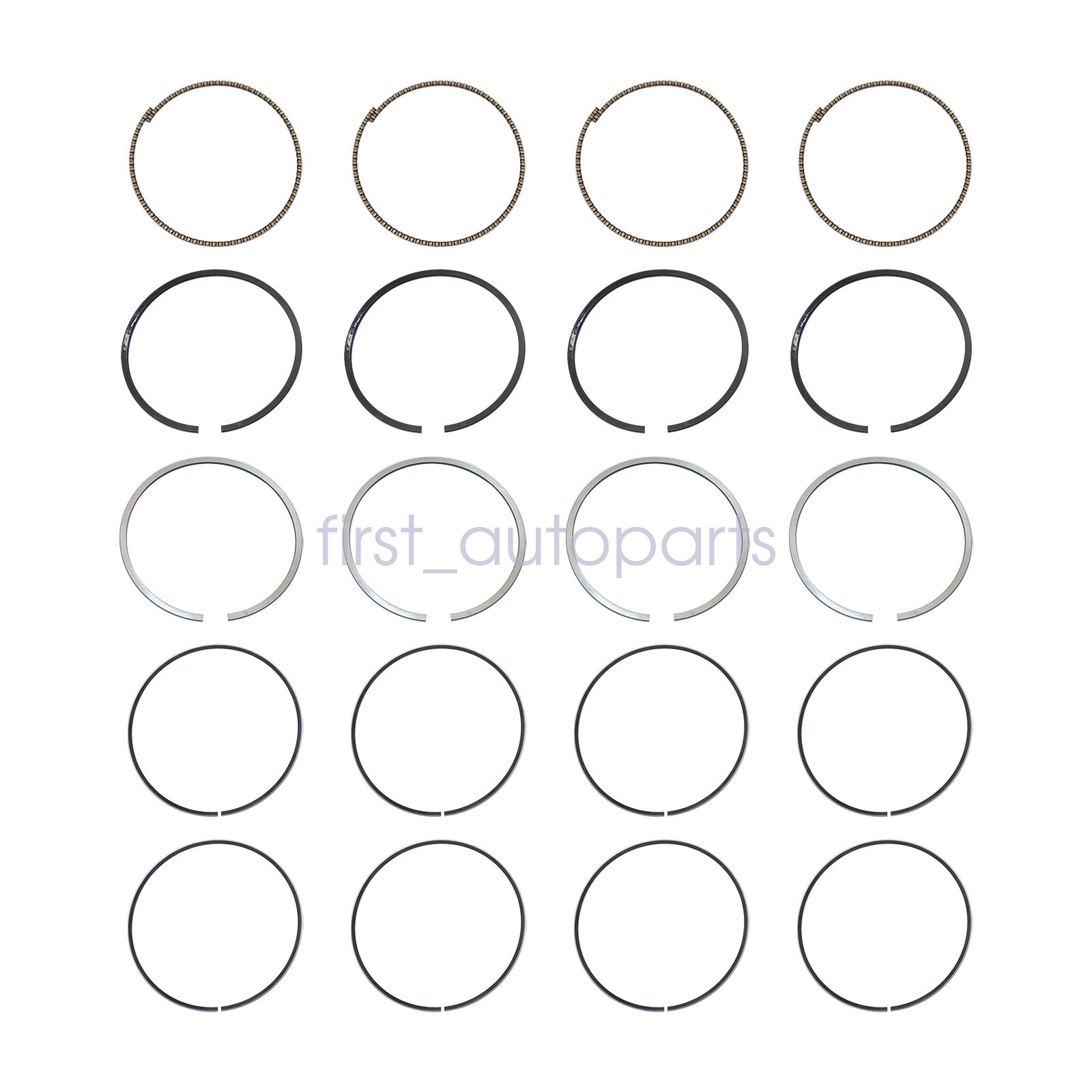 New Piston Ring Set For 11-15 Buick Chevrolet Cruze Encore 1.4L L4 DOHC ...