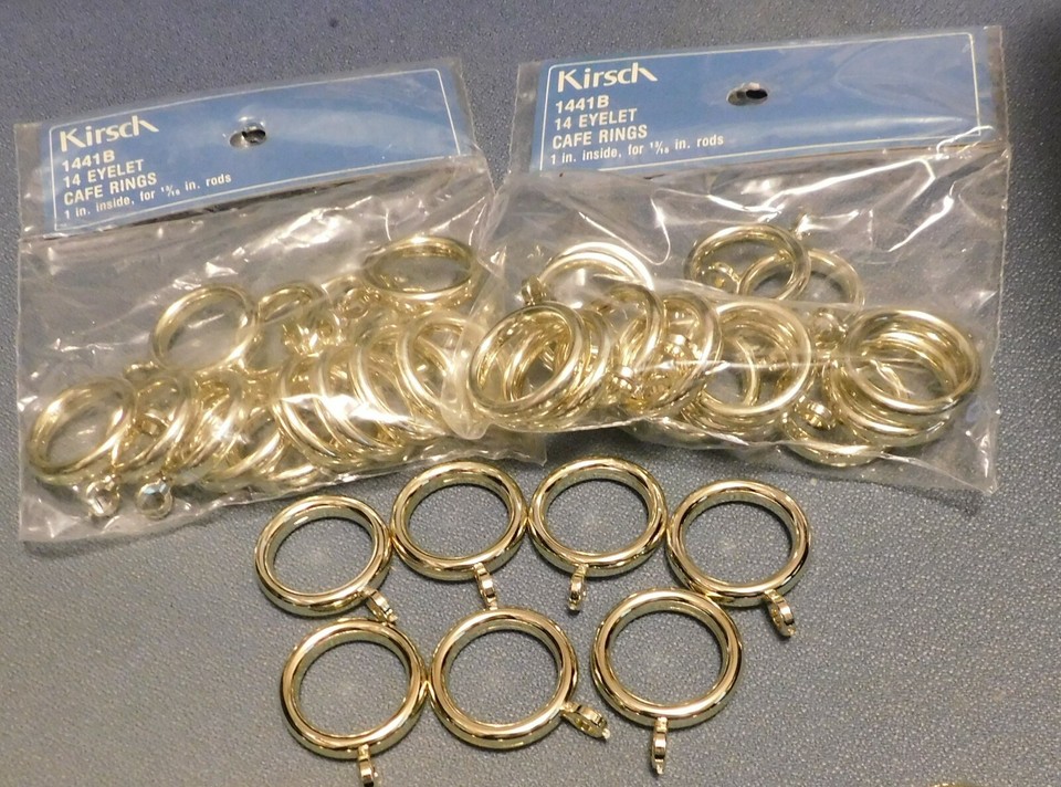 Kirsch NEW Drapery Hardware-Rod Brackets Supports Rings Hooks /Import ...