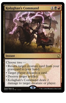 KOlgahn's Command + 10 Random Rares MTG Magic the Gathering Gift Set ...