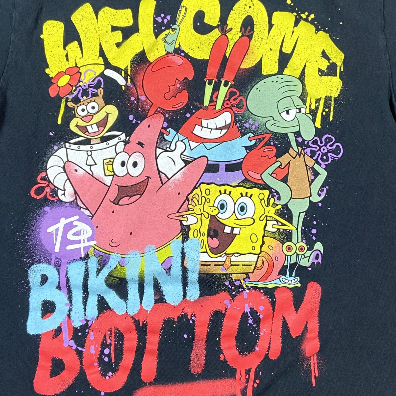 Men's Nickelodeon Spongebob Squarepants Welcome To Bi… - Gem
