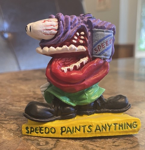 Speedo Paints Anything Monster Figurine 3.5x3.5. Vintage. Excellent ...
