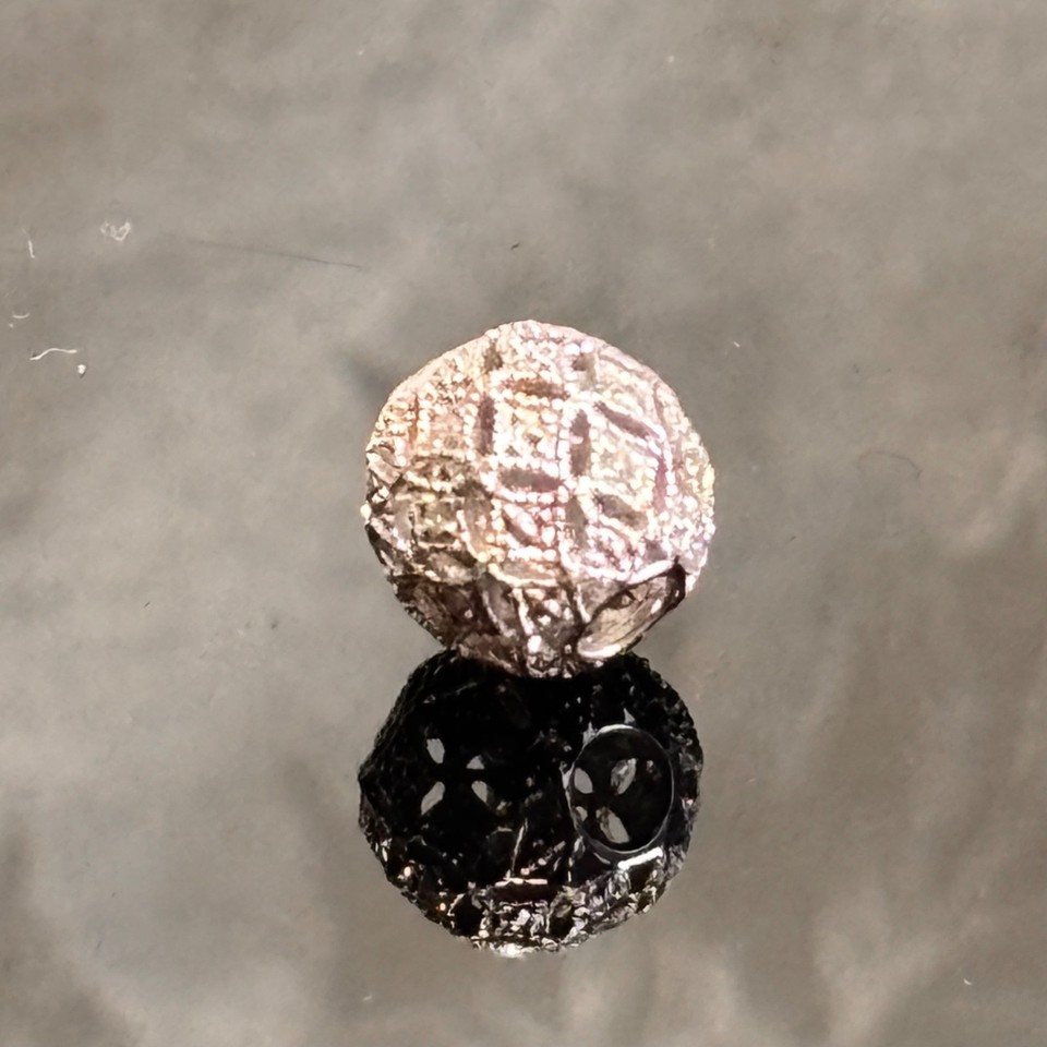 MICHAEL ANTHONY 14k white gold diamond slider bead 2g total weight no ...