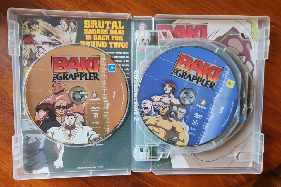 Baki the Grappler Collection 1 & 2 - The Complete Series DVD AUS R4 ...
