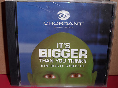 Chordant Music Group It's Bigger Than You Think PROMO CD Christian Rock ...