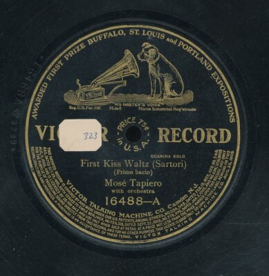 78ft-Jazz-Banjo-VICTOR 16488-Mose Tapiero/Vess Ossman-(Four little ...