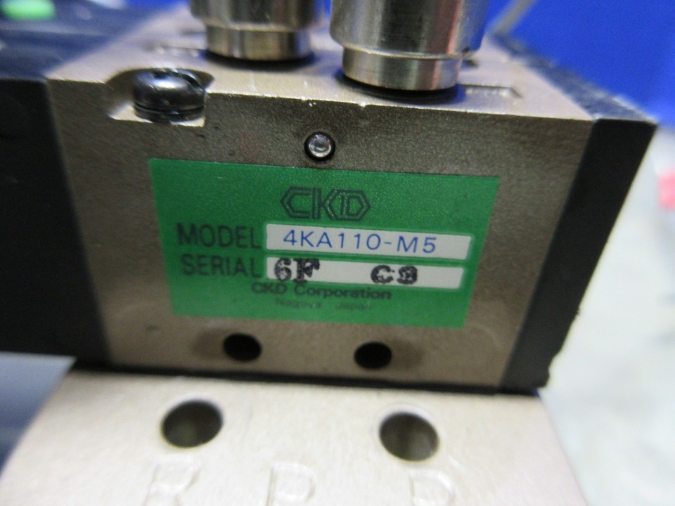 CKD VALVE 4KA110-M5 CNC SET OF 2 FANUC ELOX EDM | eBay