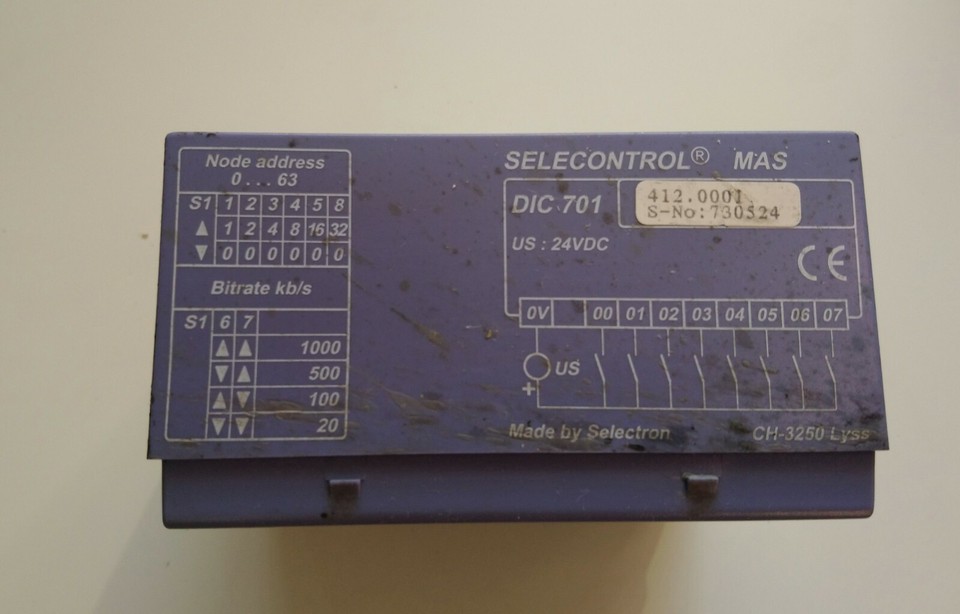 SELECONTROL DIC 701 4120001 412.0001 MODULE | eBay