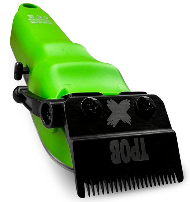 Slime 2 Barber Hair Clippers 6800 RPM, Matte Green Case, X Fade Blade ...