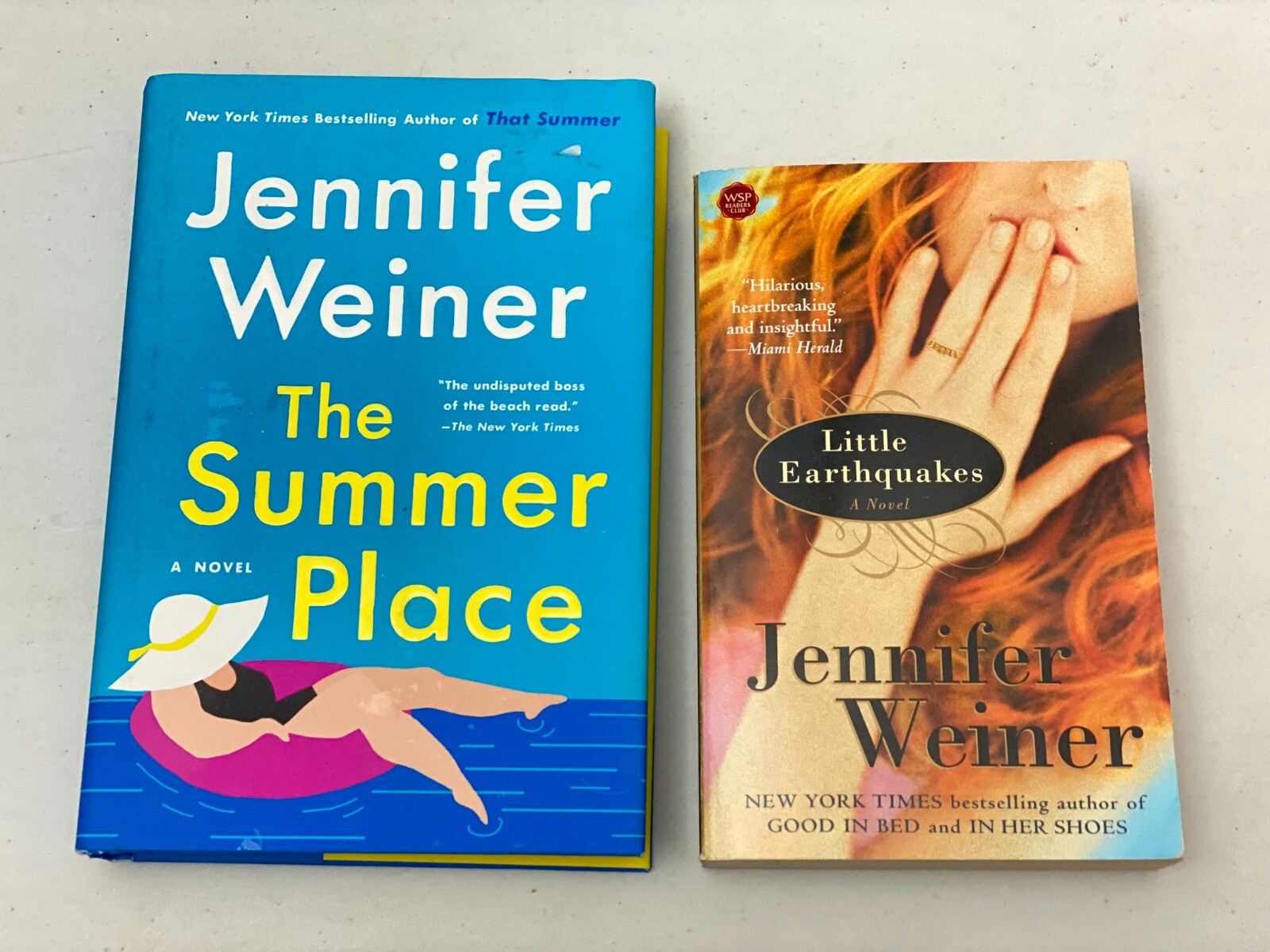 lot of 2 Jennifer Weiner books-The Summer Place (HC/DJ), Little ...