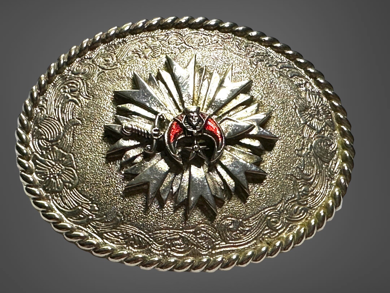 Rare Vintage Shriners Masonic 1989 Potentate Harvey M… - Gem