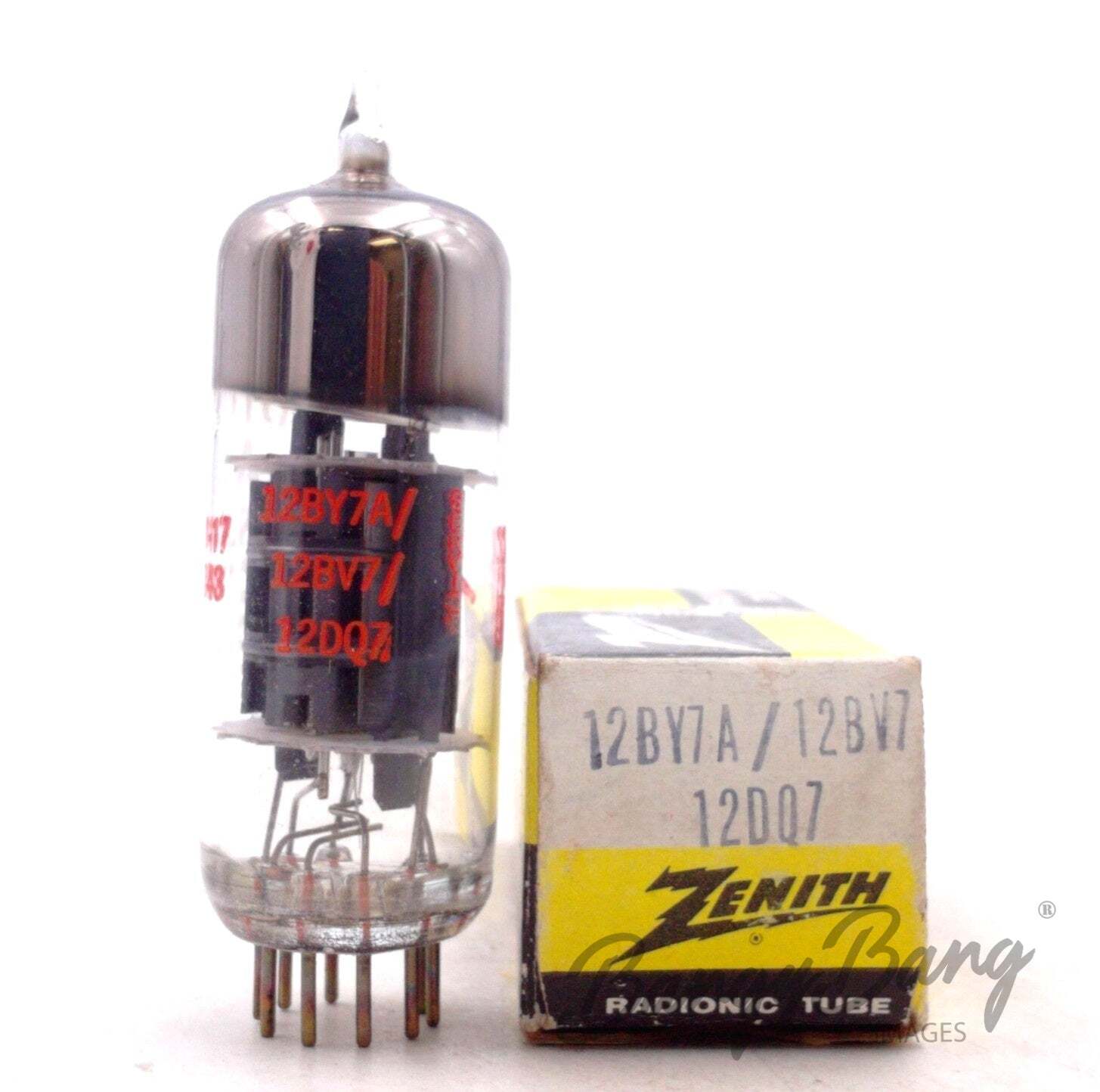 Zenith 12BY7A/EL180/12BV7/12DQ7 Video Amplifier Output TV Audio Vacuum ...