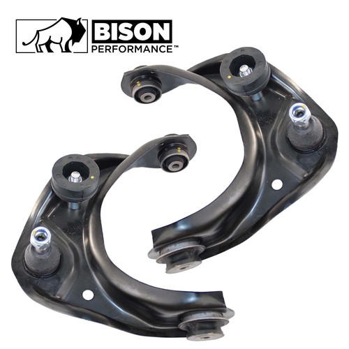 Bison Performance 2pc Set Front LH RH Upper Control Arm Assemblies For ...