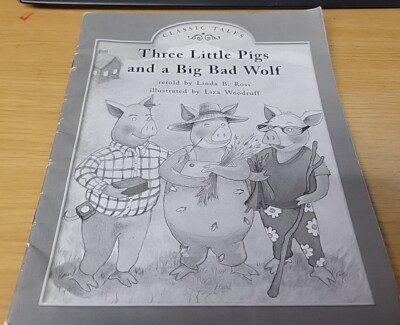 Three Little Pigs and a Big Bad Wolf; Classic Tales: Leveled Literacy ...
