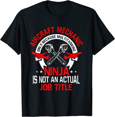 New Limited Aircraft Mechanic Aviation Maintenance Technician Airplane ...