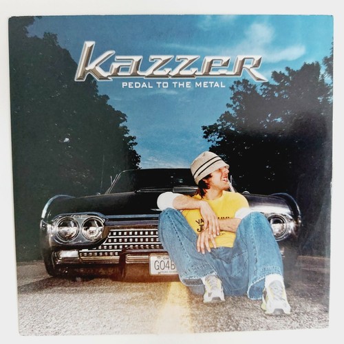 KAZZER : PEDAL TO THE METAL (12" ROCK MIX ) ♦ Original CD Single REMIX ...