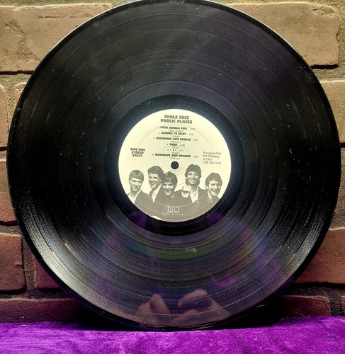 FOOLS FACE “PUBLIC RARE!!! PLACES” LP / TALK RECORDS D2037 1983 VINYL ...