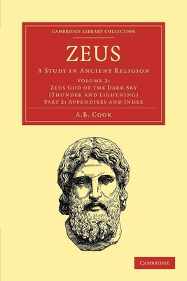 A. B. Cook Zeus (Taschenbuch) Cambridge Library Collection - Classics 9781108021319 | eBay.de