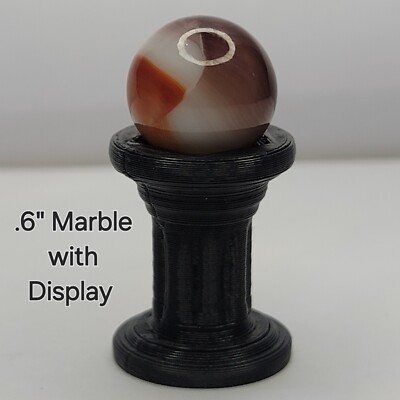 Glass Marble With Display Included lot #5713 | eBay