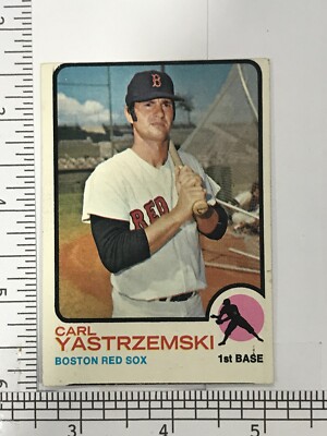 1973 Topps Carl Yastrzemski #245 Boston Red Sox | eBay