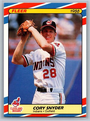 1988 Fleer Superstars #37 - Cory Snyder - Cleveland Indians | eBay