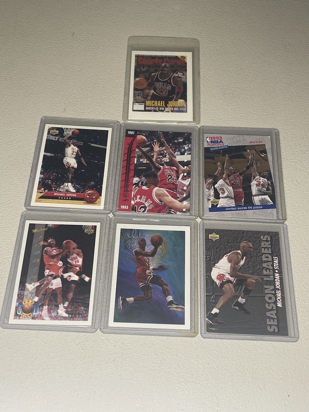 Michael Jordan Chicago Bulls Card Collection (7) | eBay
