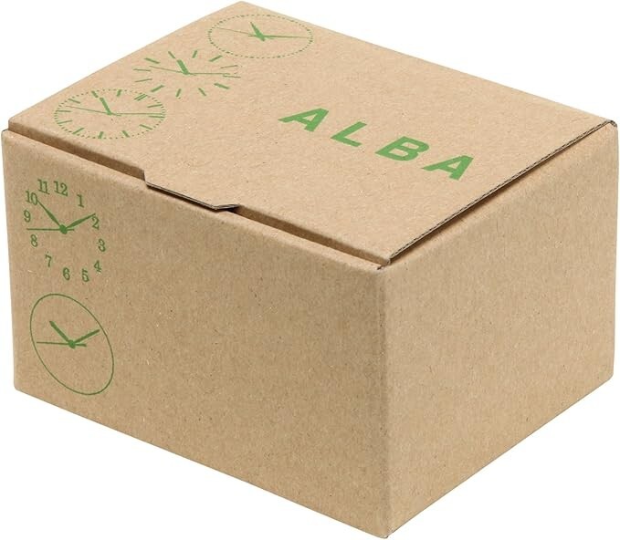 SEIKO ALBA Full Luminous Dial Field Watch AQPK401 Japanese Domestic ...