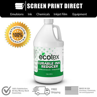 Ecotex® Plastisol Ink Reducer - Low Temp Cure Reducer for Screen ...