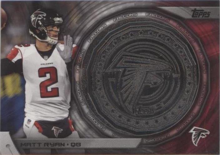 2014 Topps - Nfl Kickoff Coin Card Matt Ryan #NFLKC-MR for sale online ...