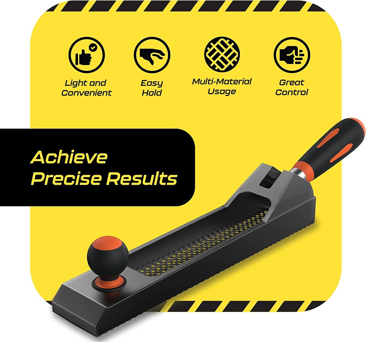 Smoothing Surform Plane Wood Shaver Tool, Adjustable Hand Planer for ...