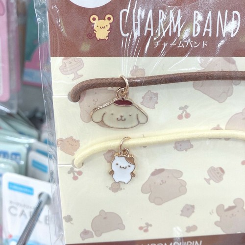 Pompompurin 2Way Charm Band (Bracelet, Hair elastic) Sanrio Official ...