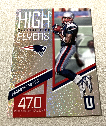 2019 Panini Unparalleled High Flyers #HF-RM Randy Moss Patriots | eBay
