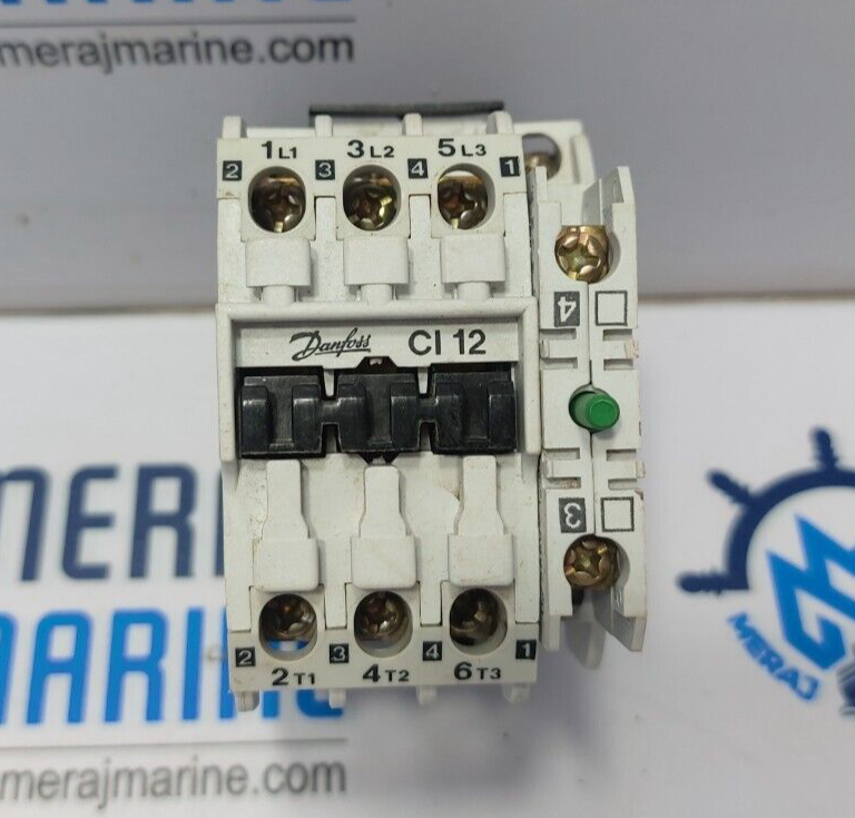 Danfoss CI 12 Contactor AUX.Contacts A600 400V 50Hz 440V 60Hz | eBay