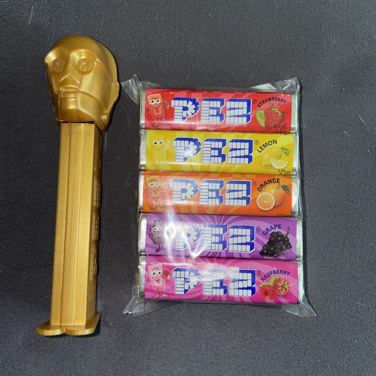 Original Gold Pez Dispenser