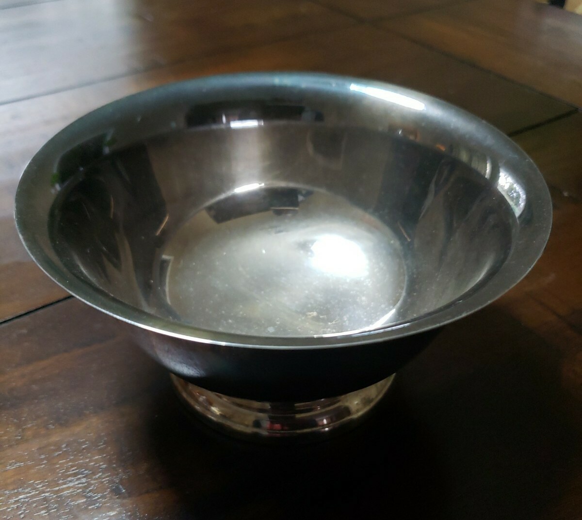 The Exchange Club of Palmerton - Award Silver Plated bowl " Joseph ...