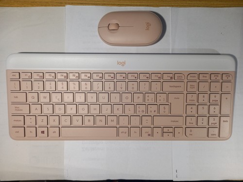 Italian keys, Logitech MK470 Full-size Wireless Keyboard and Mouse ...