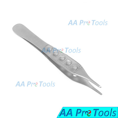 Dental Autoclavable Adson Dressing Tweezers With 5 Holes Forceps Teeth ...