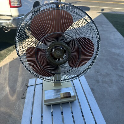 Vintage 16” Oscillating Fan, Kuo Horng, St. Regis, Model KH-602 FOR ...