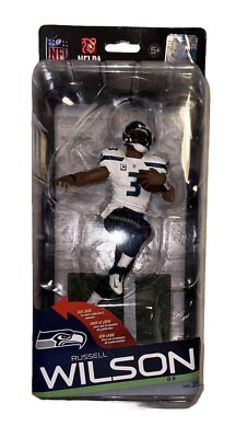 NFL Series 35 Russell Wilson McFarlane Action Figure Seattle Seahawks ...