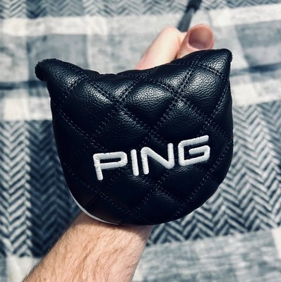 PING OSLO 3 Putter Gun Metal Composite Graphite 35" Mid Size Ping Grip ...