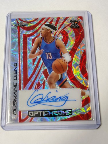 2022-23 Leaf Optichrome Ousmane Dieng 1/2 #BA-OD1 Rookie Auto RC | eBay