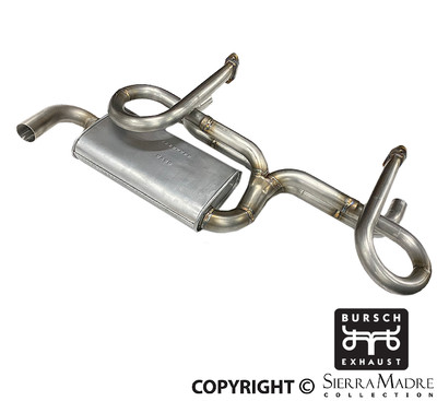 Porsche Bursch Muffler - 912 65-69 BX-1203-SS BX1203SS | eBay