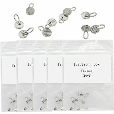 50 Pc Dental Orthodontic Traction Hook Bondable Lingual Button Caplin ...