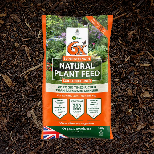 Vitax Organic 6X NATURAL PLANT FEED FIBROUS FERTILISER 15KG | eBay