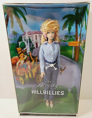 NEW 2010 Barbie The Beverly Hillbillies Elly May Doll Pink Label Mattel ...