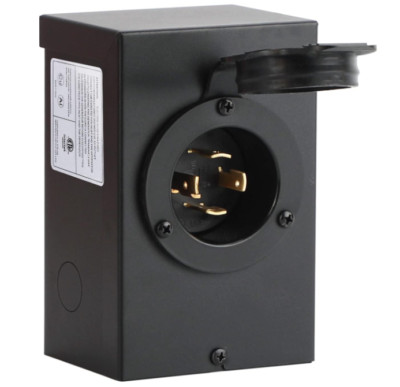 Generator Transfer Switch Power Inlet Box 30Amp Generator Inlet Box ...