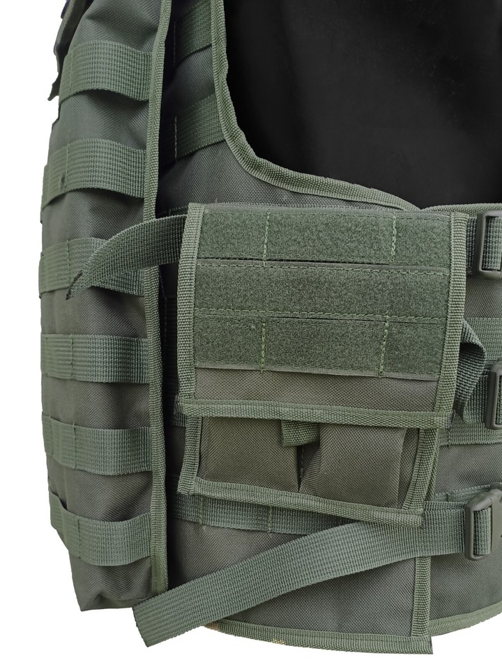 Tactical Adjustable Breathable Police Plate Carrier Multi Functional ...